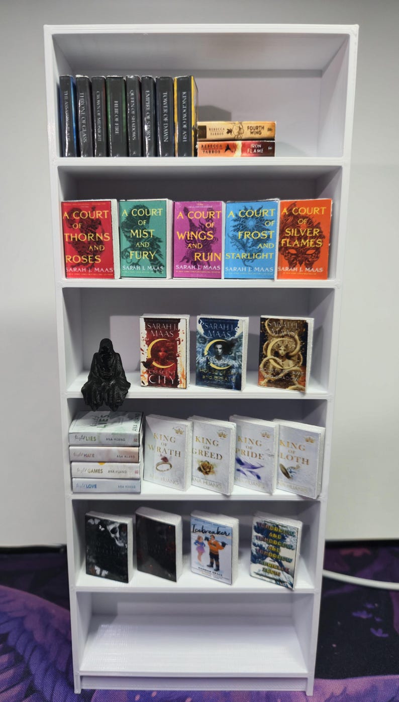 Mini Bookcase IKEA Inspired Miniature Billy Bookcase. Perfect Storage ...