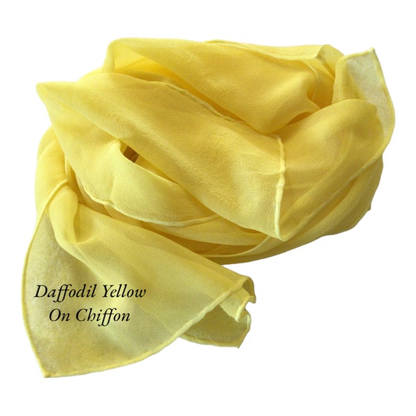 Yellow Chiffon - Etsy