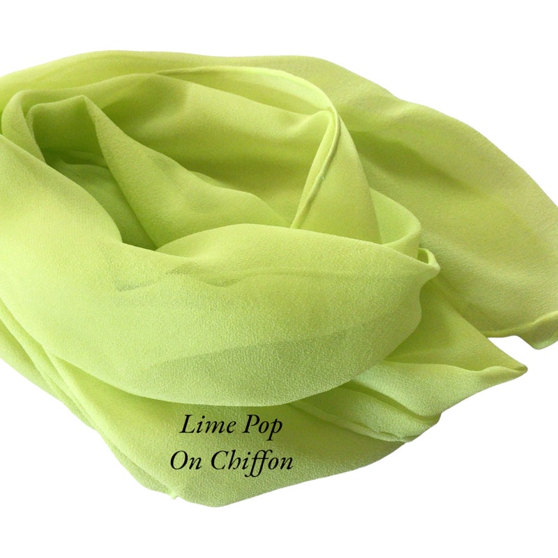 Lime Green Scarf - Etsy