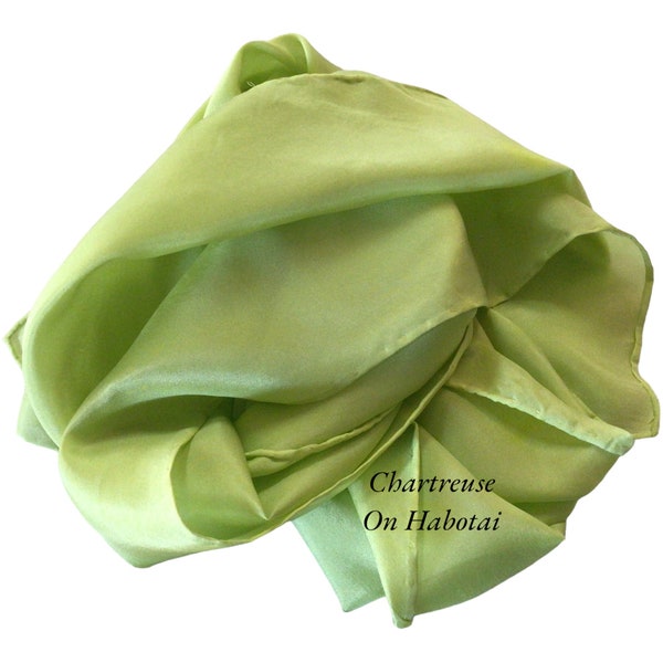 Chartreuse Scarf - Etsy