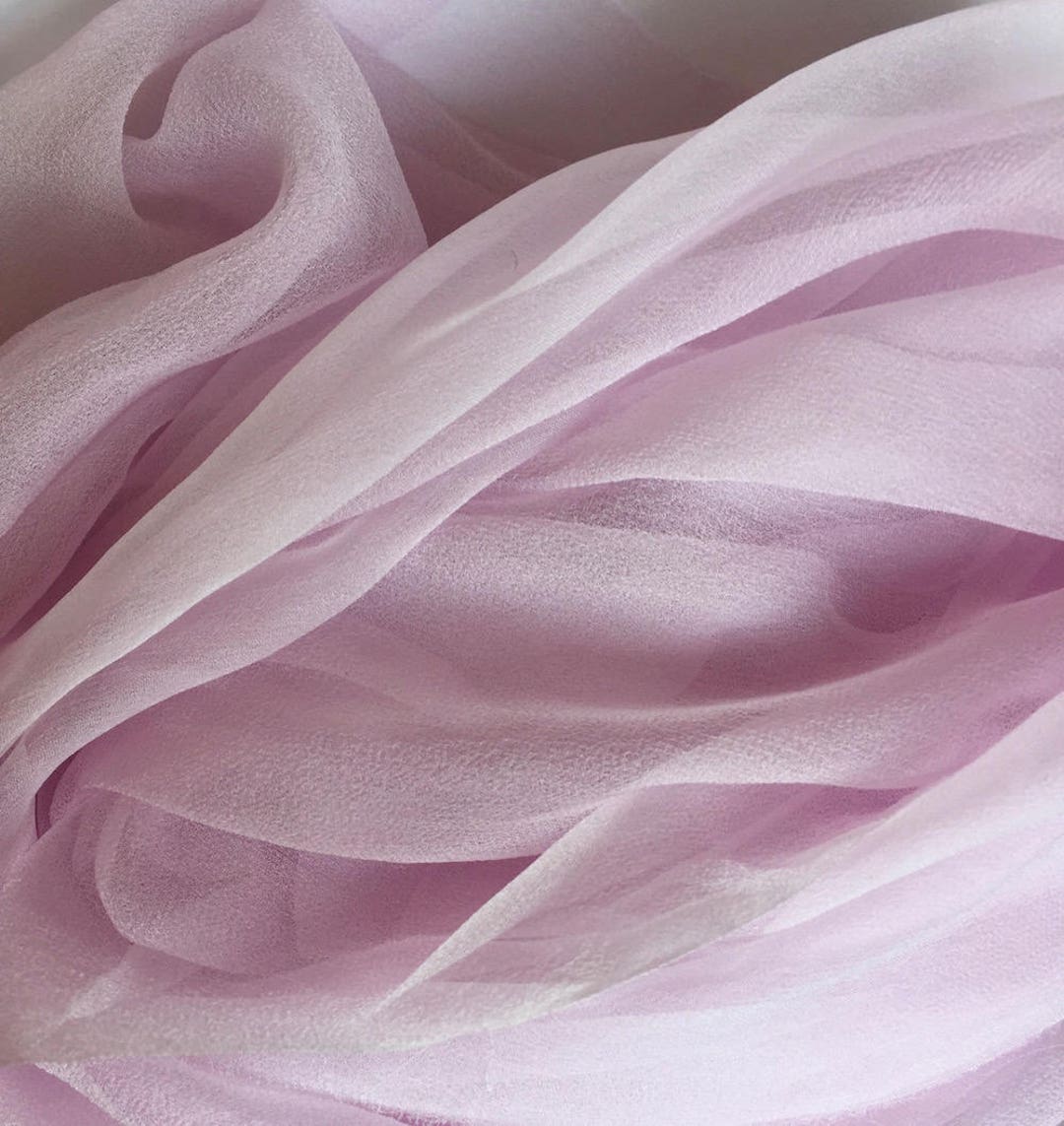 Powder Pink Silk Scarves or Chiffon Gauze Low Shipping Felting Supplies ...