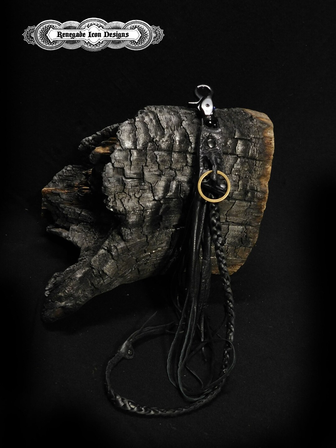 Leather Key Chain, Leather Tail Key Chain Clip, Clip Tentacle Fringe ...