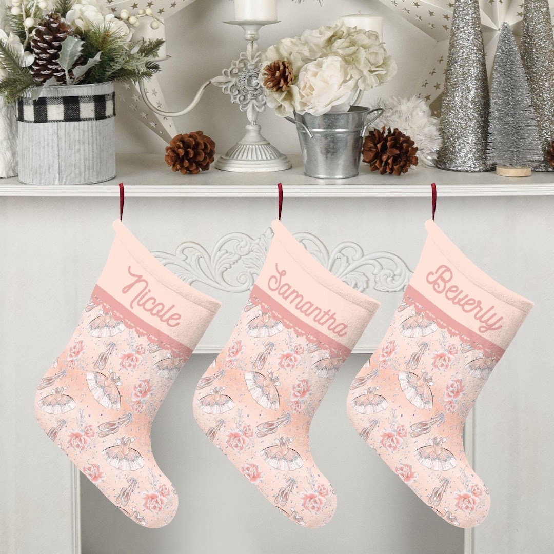 Large Personalized Kids Stockings Christmas Stocking for Kids Custom ...