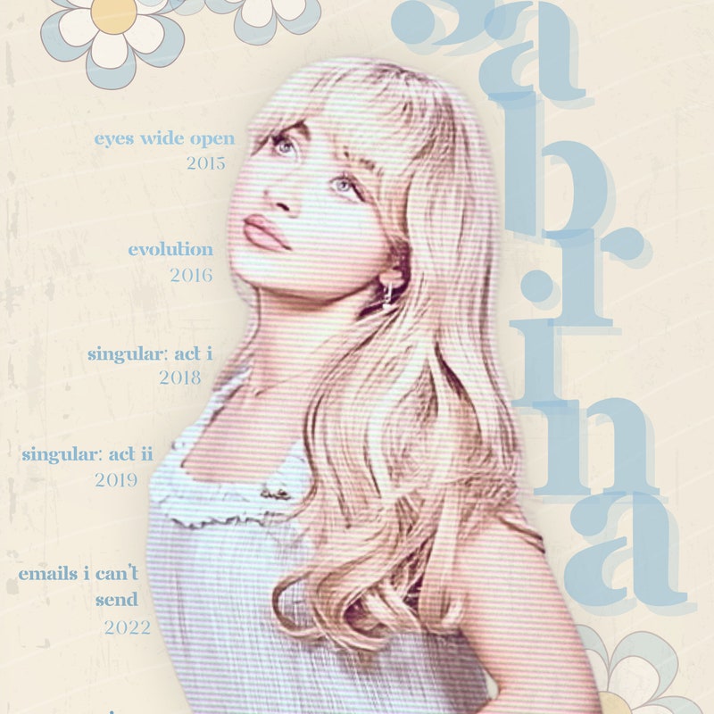Sabrina Carpenter Album Posters - Etsy