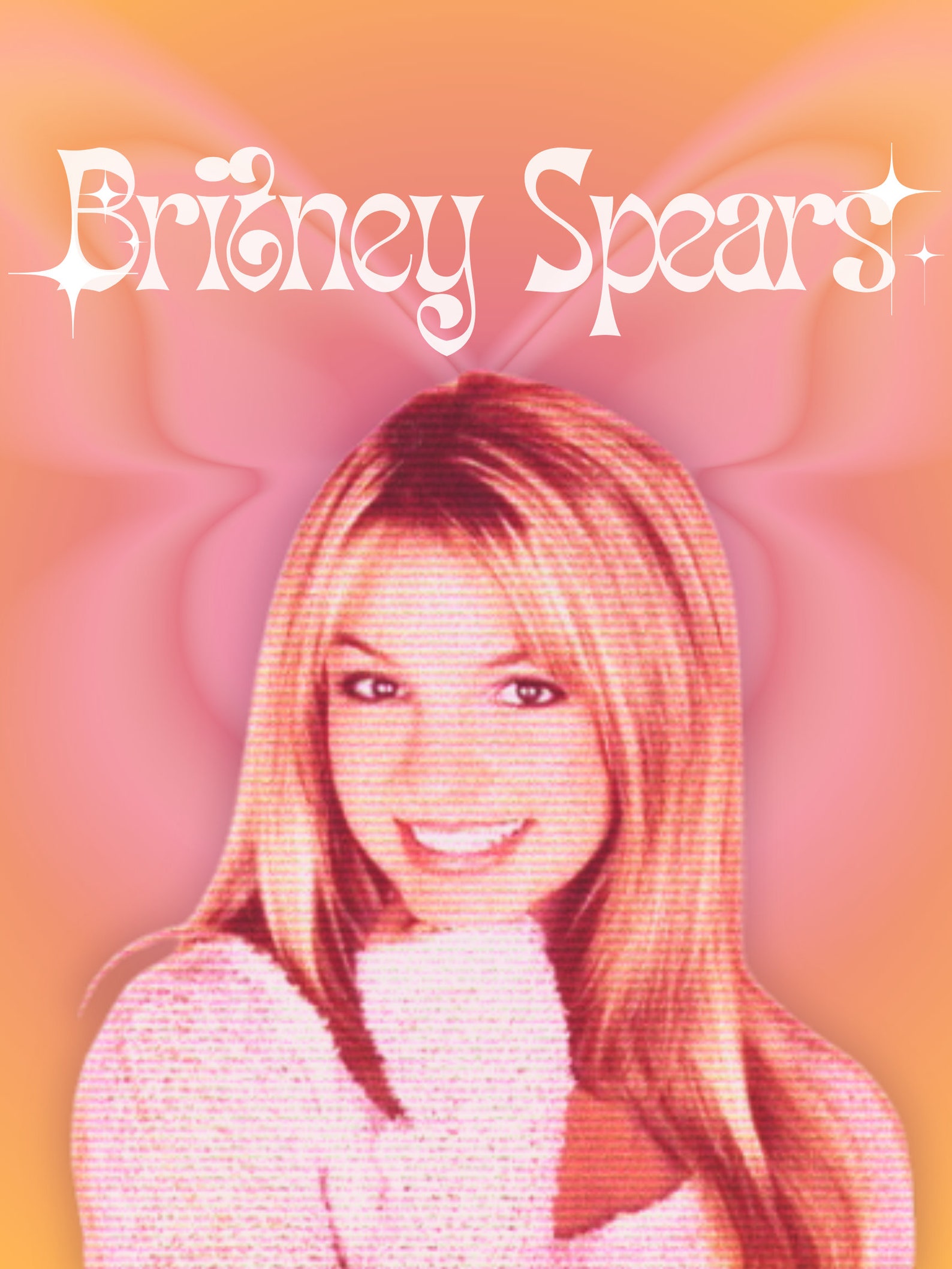 Y2K Britney Spears PDF Digital Download Poster Phone Wallpaper - Etsy