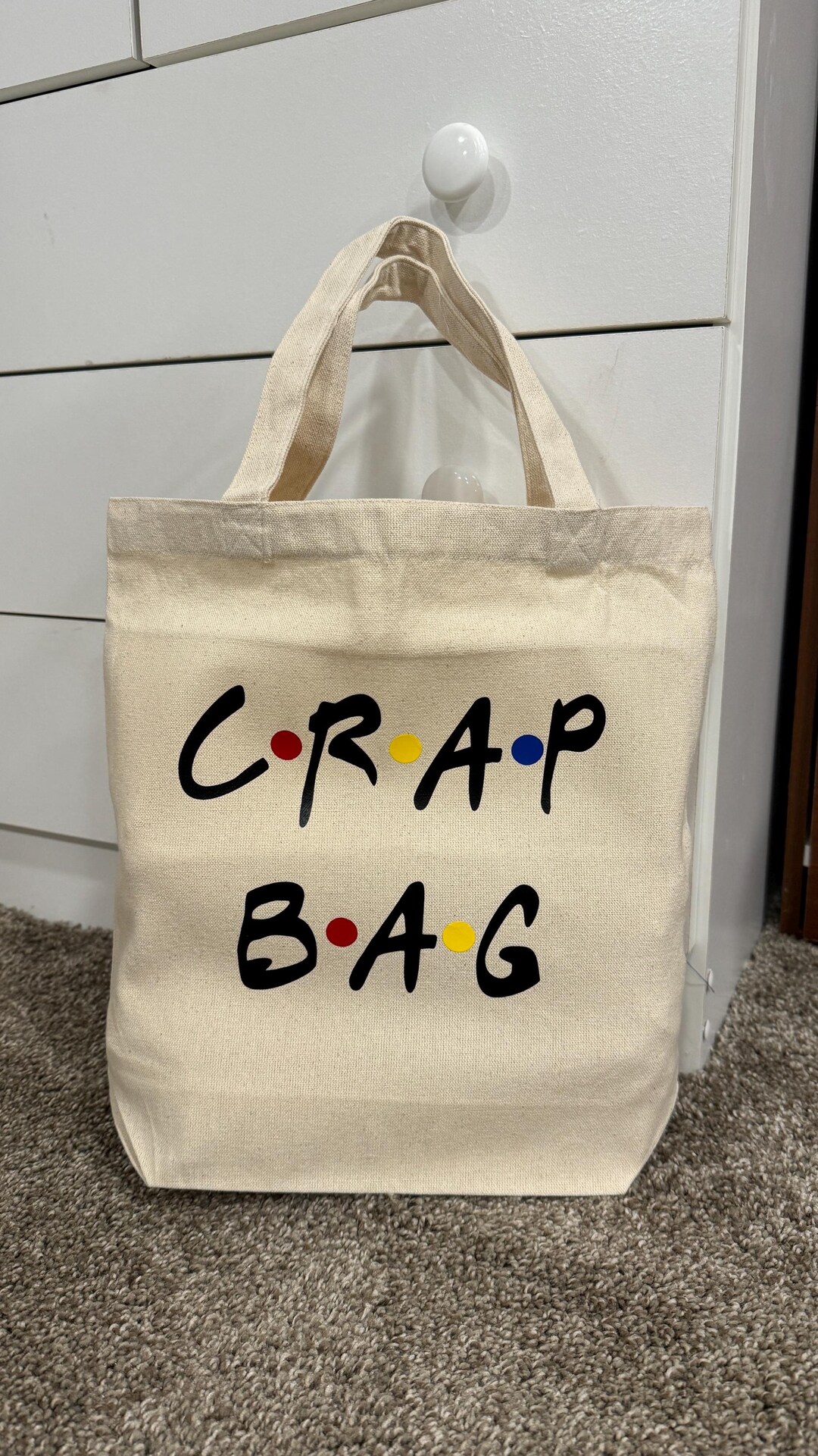 Crap Bag From TV Show Friends, Tote Bag - Etsy