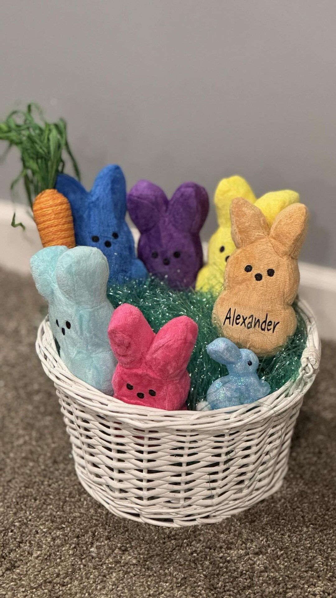 Personalized 6" Easter Plush Peeps for Easter Baskets - Etsy