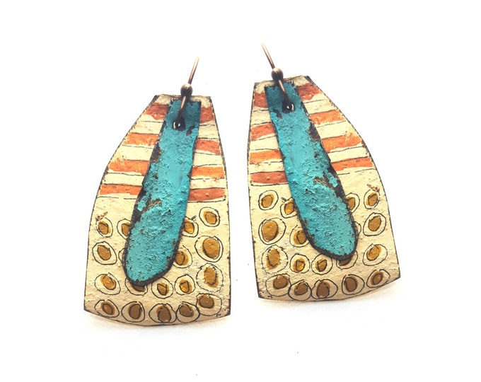 Sarah Shoot ..... handmade reclaimed tin jewelry by sarahshoot