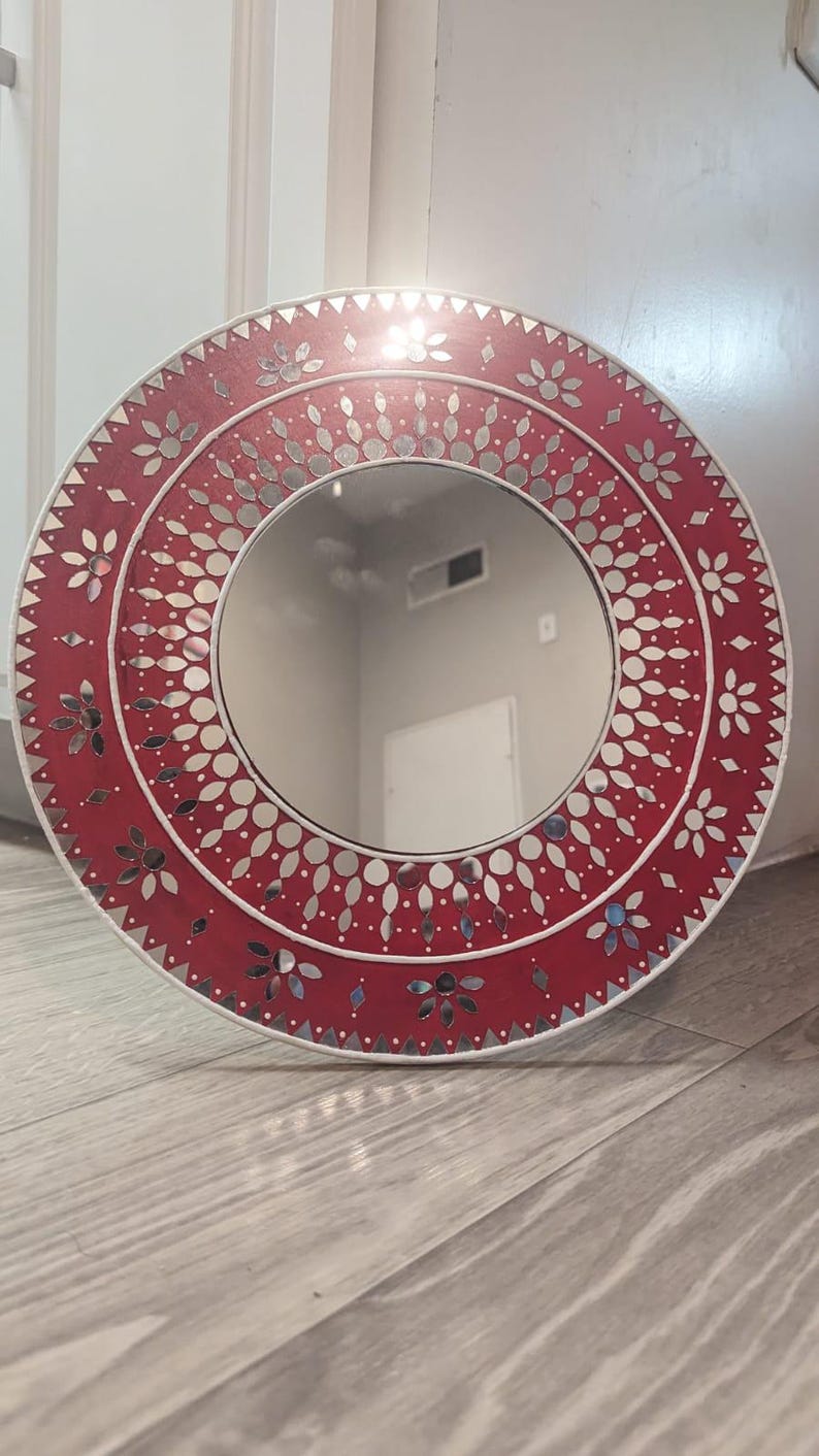 Lippan Art ,mirror Art, Wall Decor, Wall Hanging, Colorful Decor - Etsy