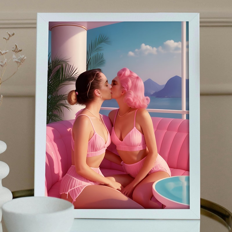 Lesbian Art Etsy Uk