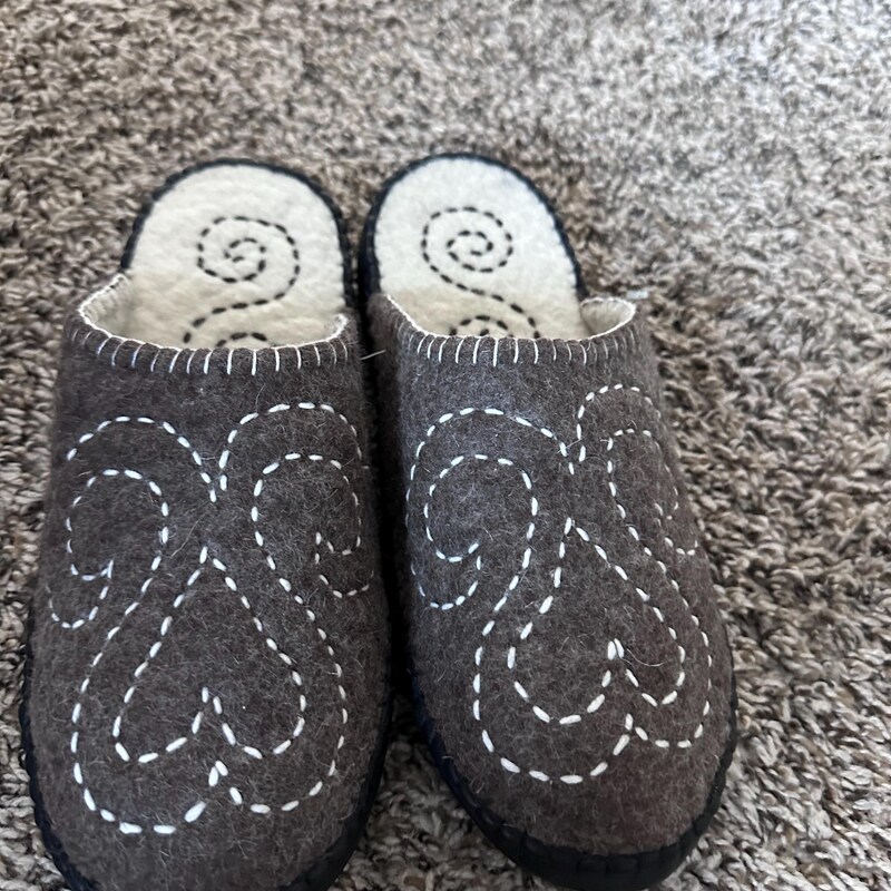 Wool Slippers - Etsy