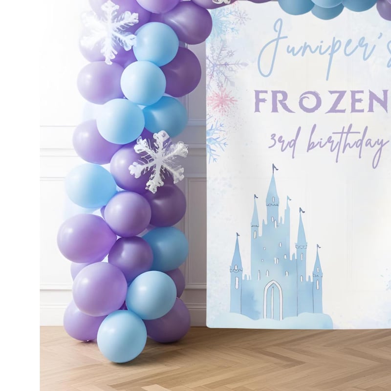 Frozen Balloon Garland - Etsy