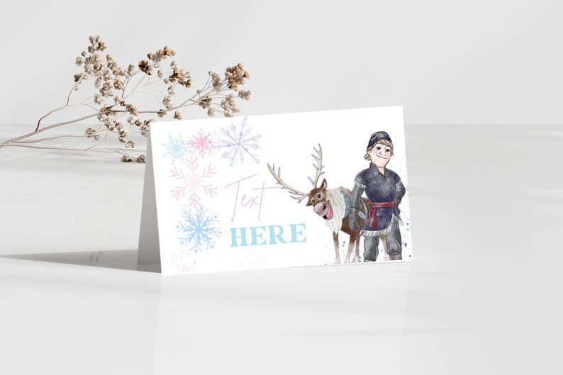 Frozen Birthday Decor Signs, Princess Elsa Anna Olaf Party, Frozen ...