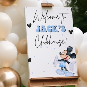 Blue Oh Toodles Birthday Decor, Mickey Mouse Party, 1st 2nd Birthday ...