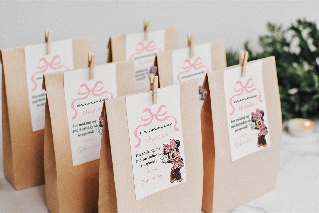 Minnie Birthday Decor, Please Take a Treat Oh so Sweet, Mouse Girl ...