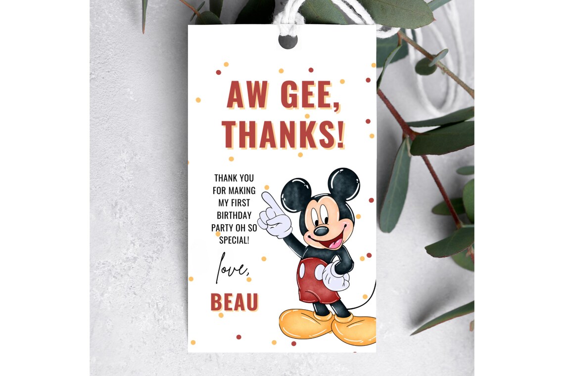 Oh Toodles 1st Birthday, Boy Mickey Mouse Party, First Digital Two ...