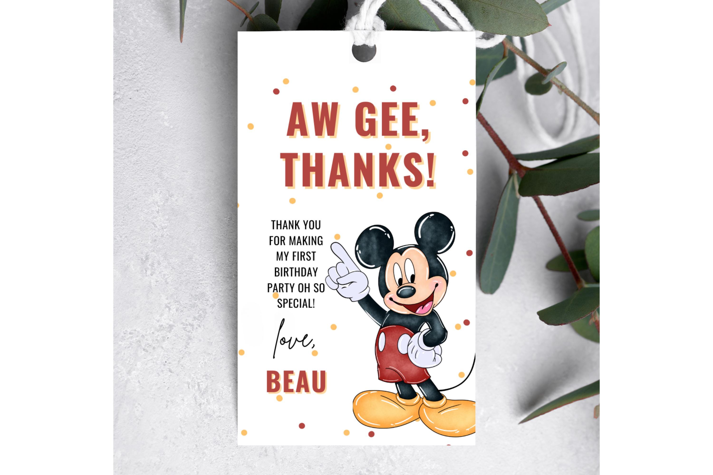 Oh Toodles 1st Birthday, Boy Mickey Mouse Party, First Digital Two ...