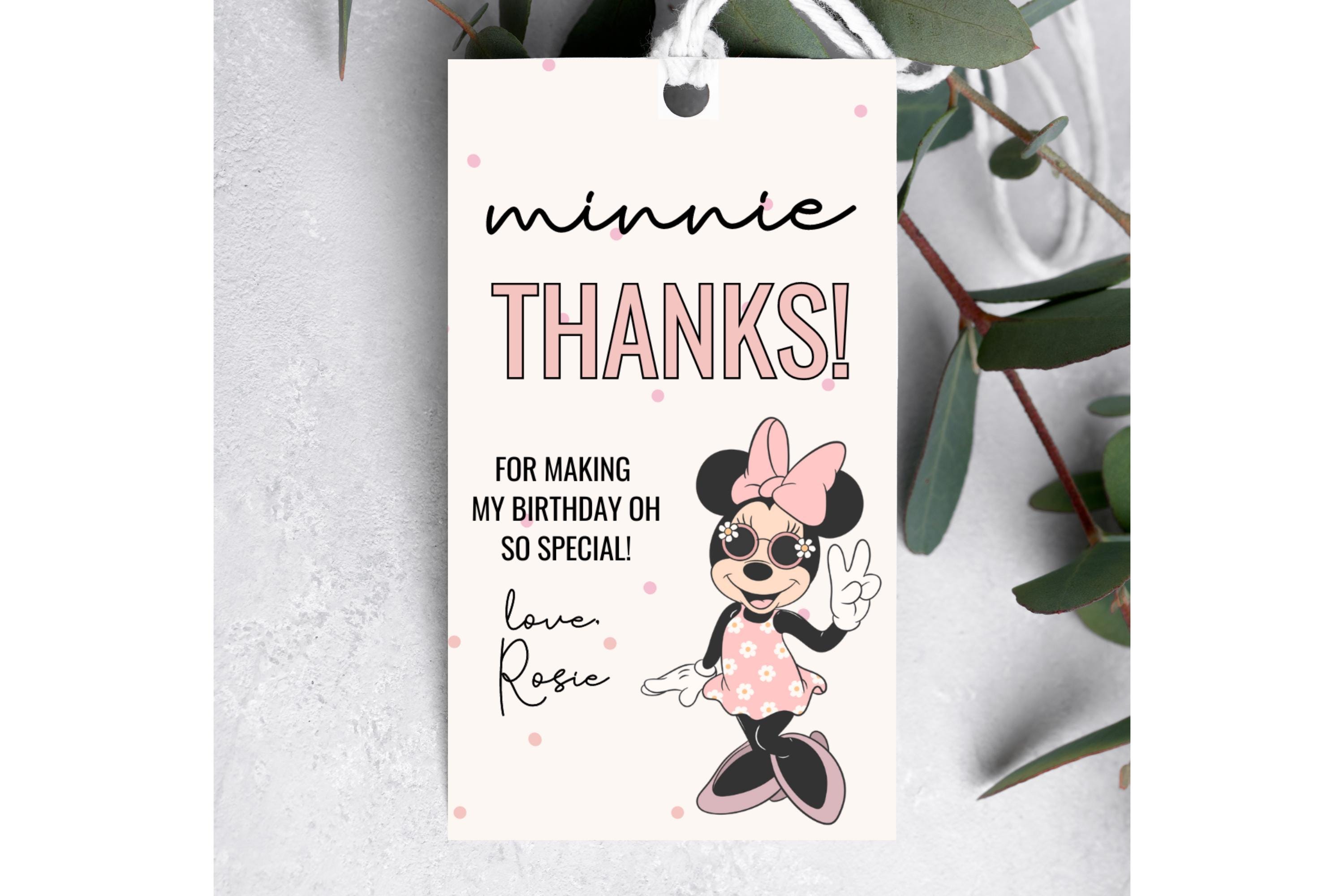 Minnie Birthday Decor, Please Take a Treat Oh so Sweet, Mouse Girl ...