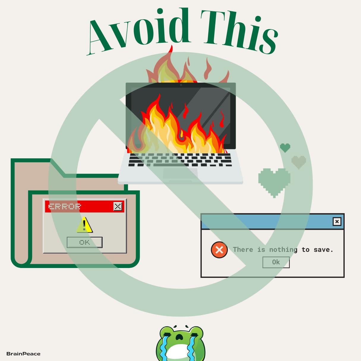 Digital File Organization Template - Minimalist Design - Etsy