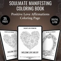 Printable Mandala Affirmations Coloring Pages Vol 5, Adult Coloring ...