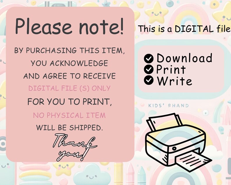 Kids Daily Journal Page, Printable Kids Journal, Kids Self Development ...