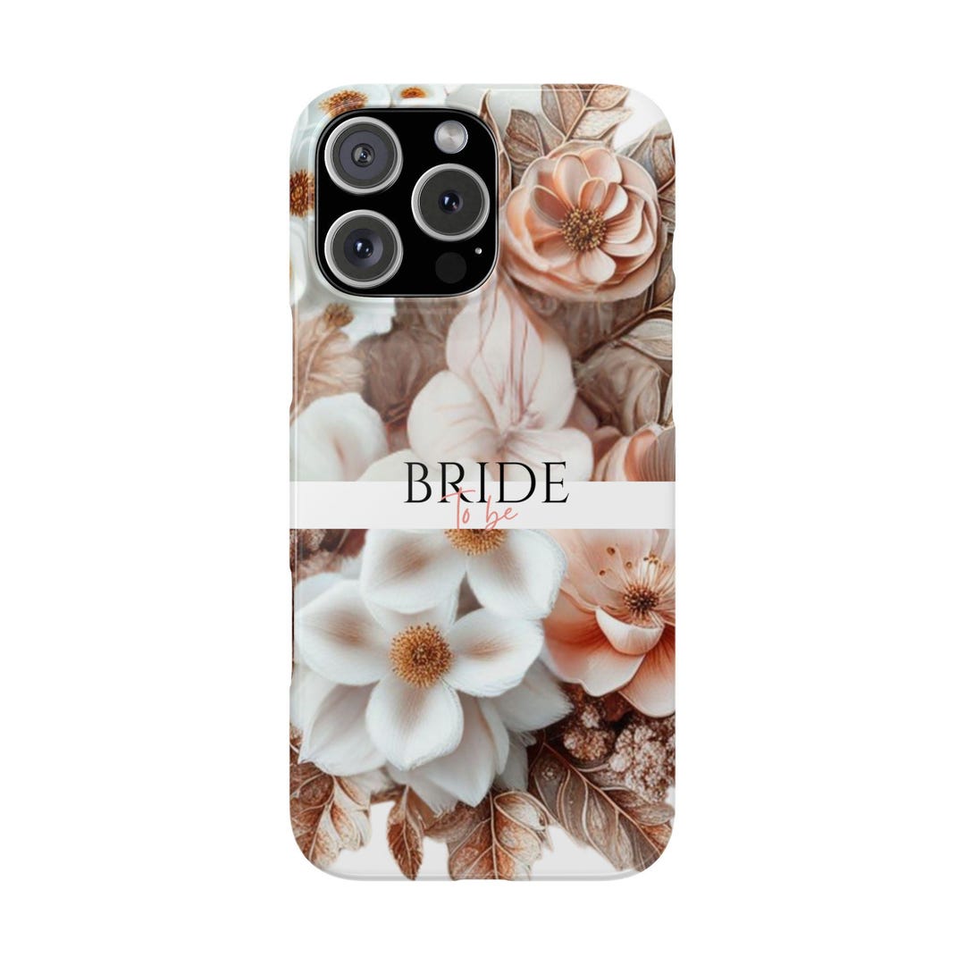 Vintage Floral Bride to Be Slim Phone Cases - Etsy