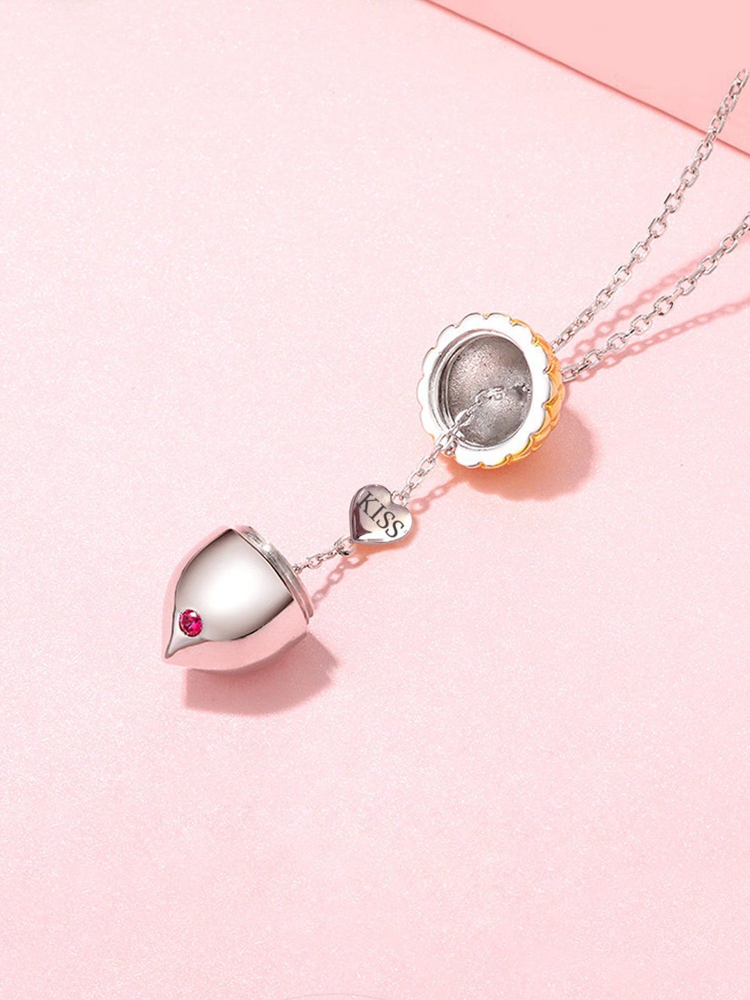 Wendy Acorn Locket Necklace, What is a Kiss Locket, Acorn Jewelry ...