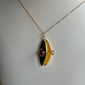 Anubis Locket Necklace, Nina Anubis Amulet, Eye of Horus Necklace, Nina ...