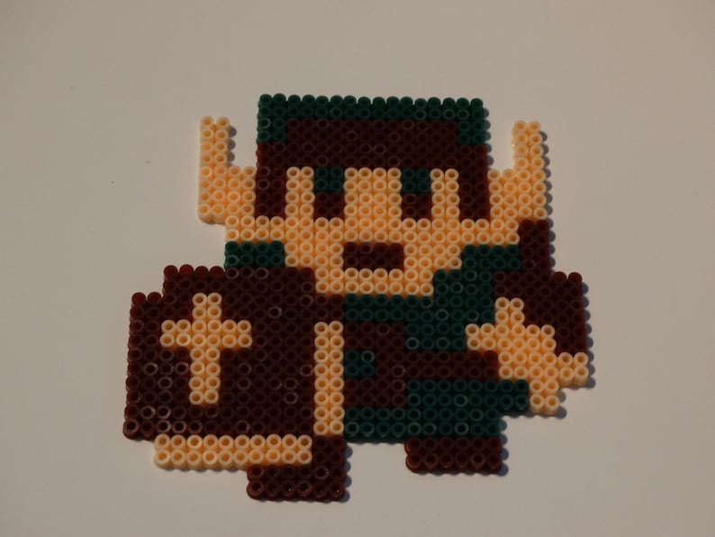 The Legend of Zelda: Link 8-bit Sprite - Etsy