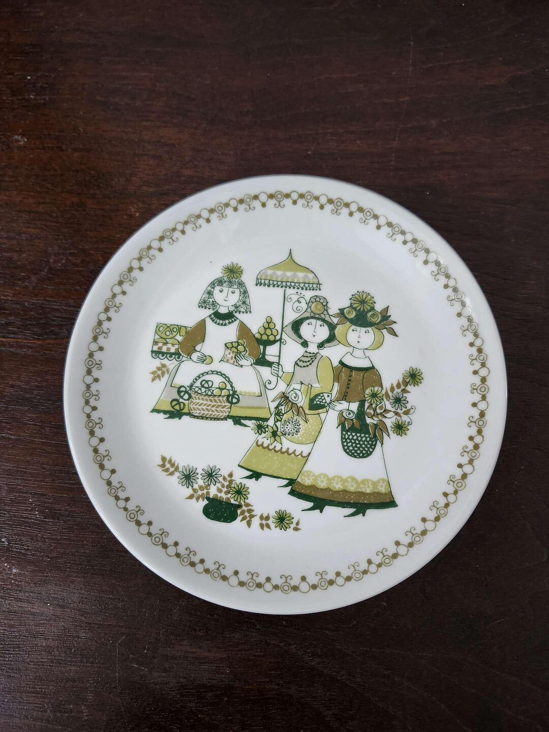 Vintage Figgjo Flint Plate: Turi Design Market, Norwegian Dinnerware - Etsy