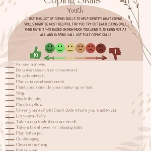 Finding and Rating Coping Skills - Etsy