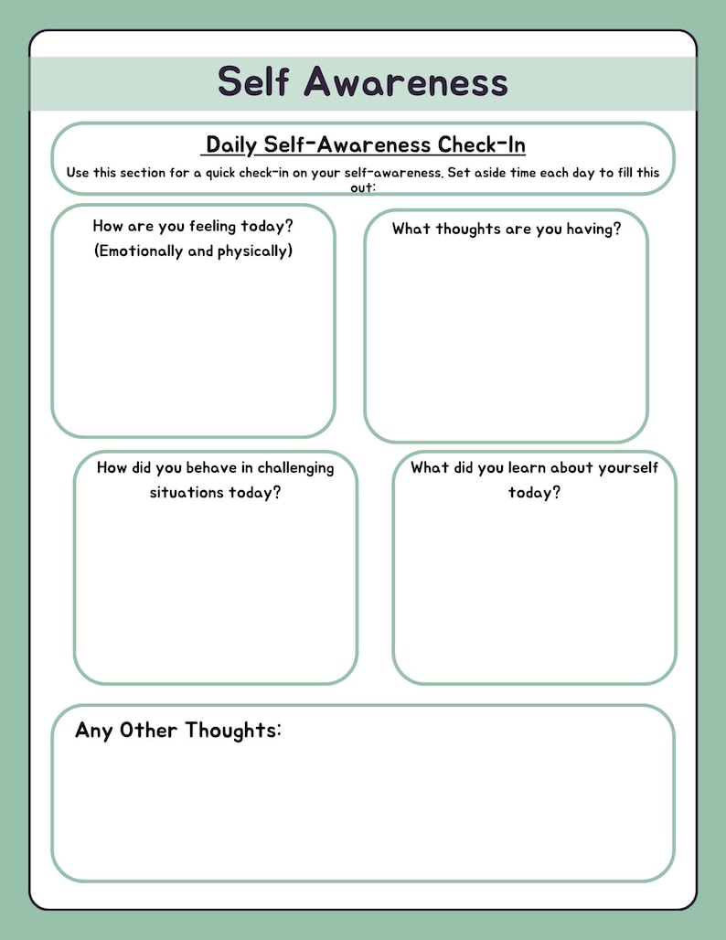 Self-awareness - Etsy