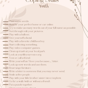 Finding and Rating Coping Skills - Etsy
