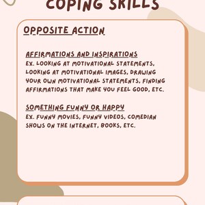 Types of Coping Skills - Etsy