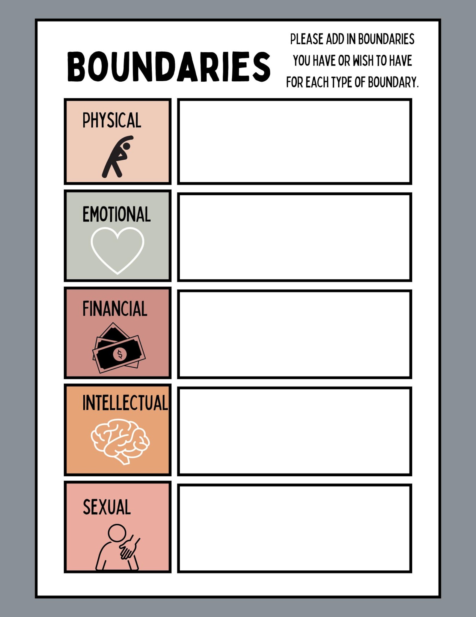 Group- Boundaries - Etsy