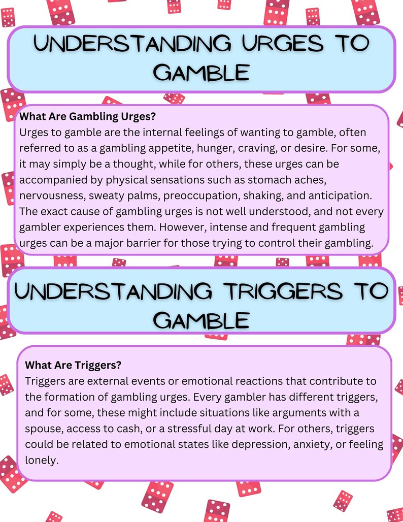 Urges, Triggers, and Techniques (option 1) - Etsy