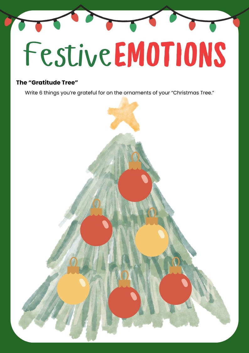 Christmas Festive Emotions - Etsy