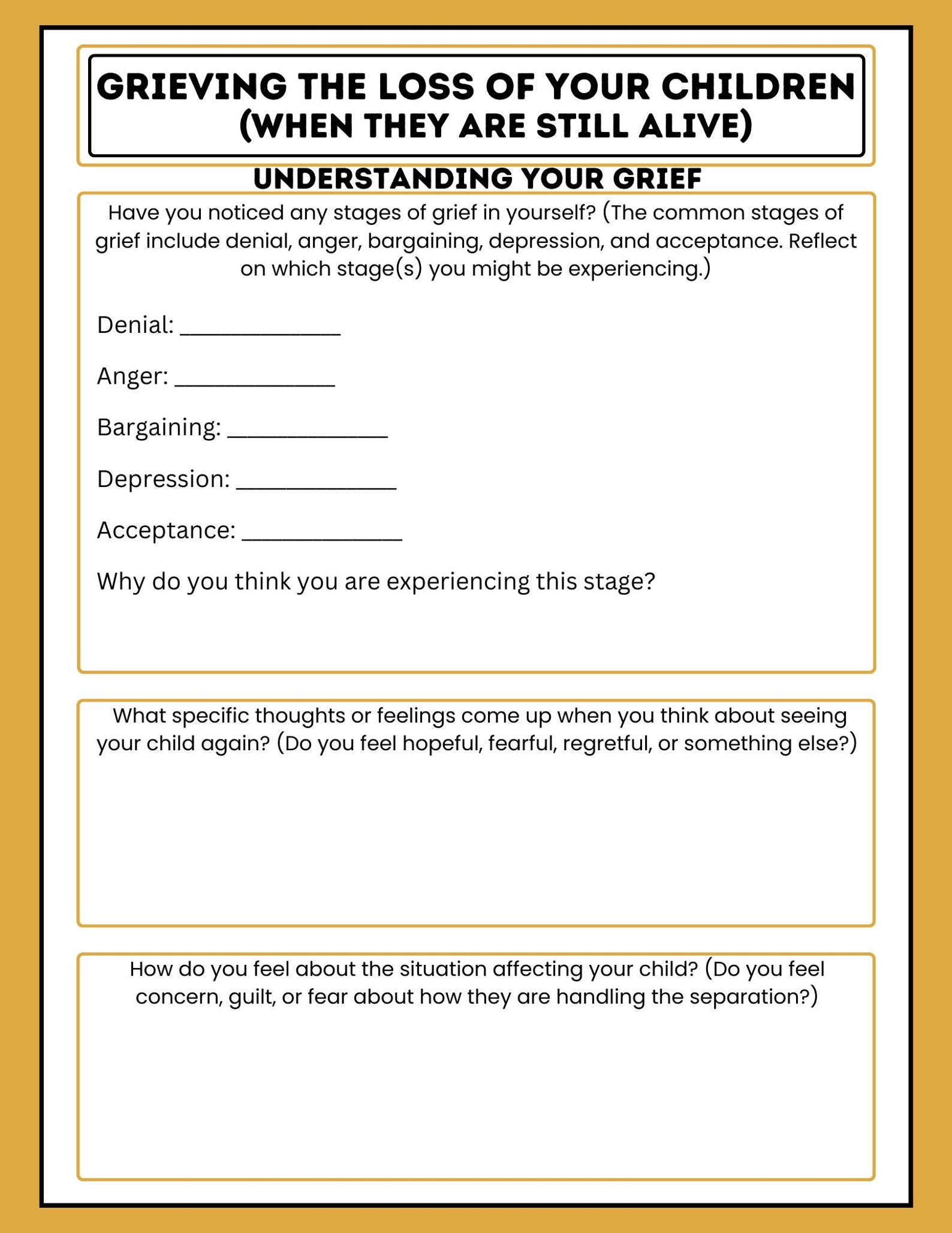 Grieving the Loss of Your Children (when They Are Still Alive) - Etsy