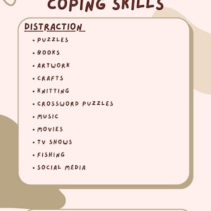 Types of Coping Skills - Etsy