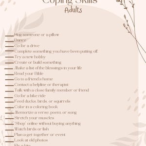 Finding and Rating Coping Skills - Etsy