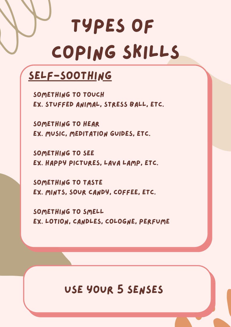Types of Coping Skills - Etsy
