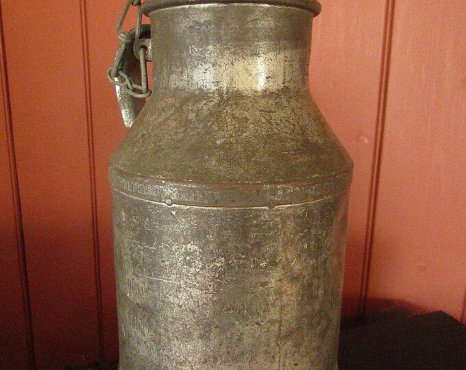 Vintage Farm Metal Milk Cream Can Buhl, Ohio - Etsy