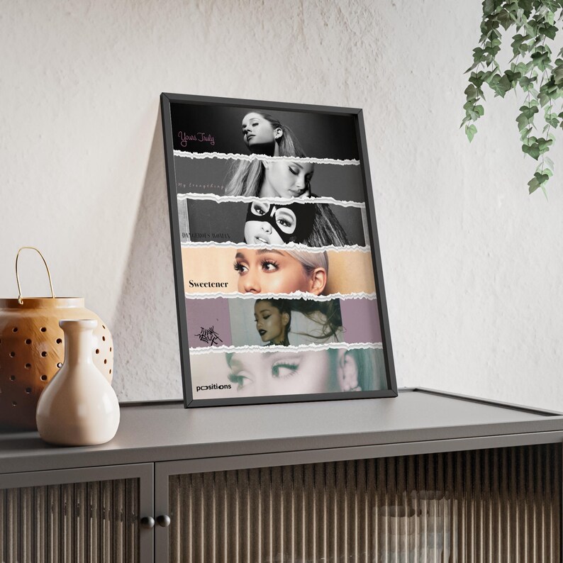 Ariana Grande Album Poster | Digital Print Poster | Digitally Hand ...