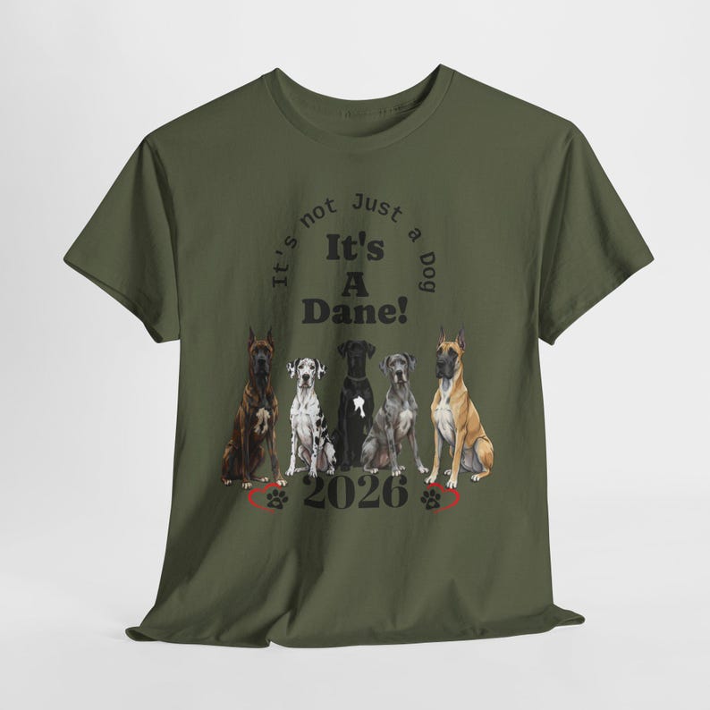 Dane T-shirt: Giant Dog Lover Tee, Animal Gift - Etsy