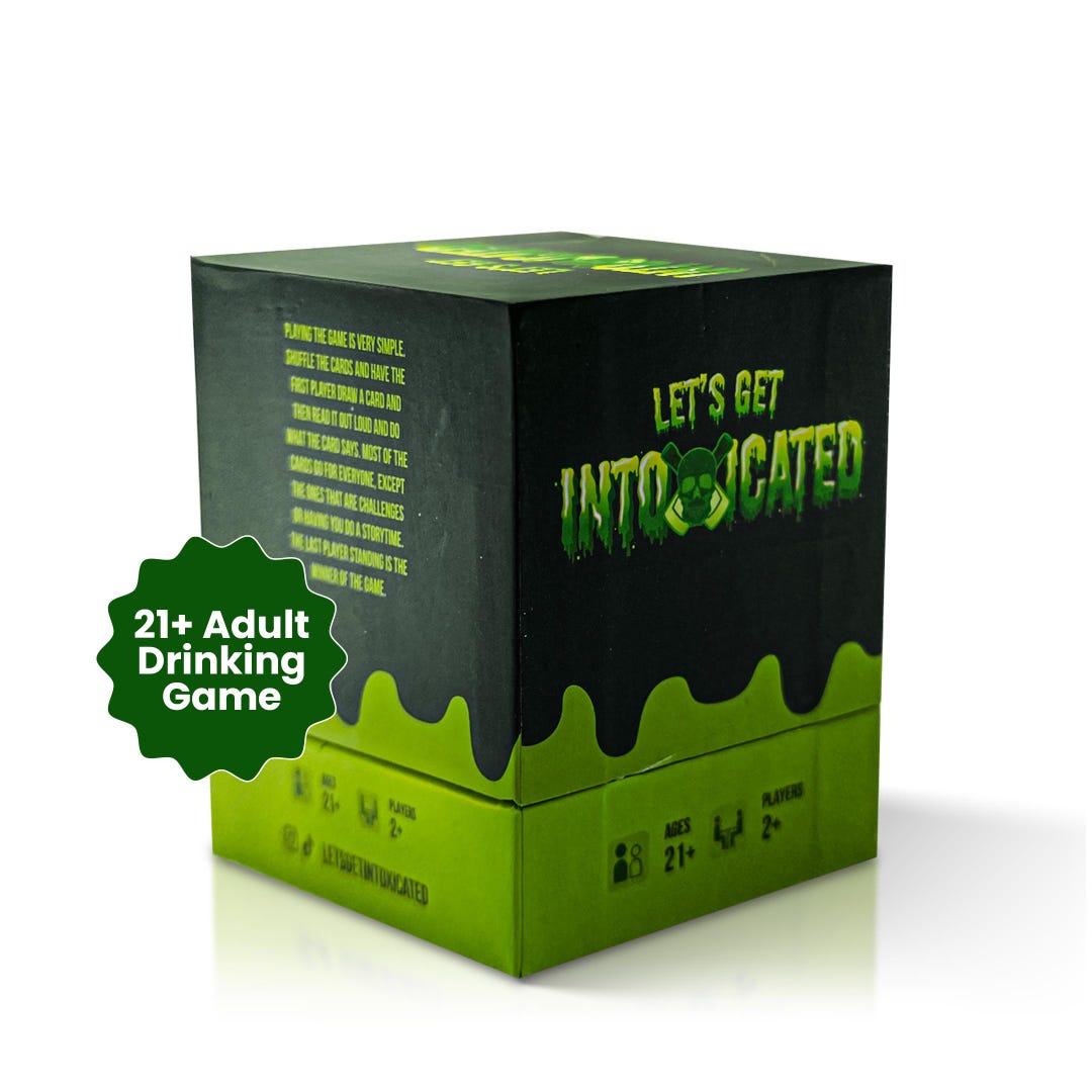 Adult Drinking Card Game – Let’s Get Intoxicated – 150+ Hilarious Cards ...