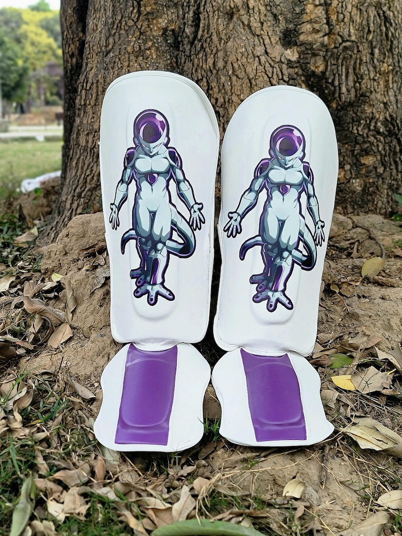 Dragon Ball-inspired Frieza Shin Guard Custom Anime Protective Gear for ...