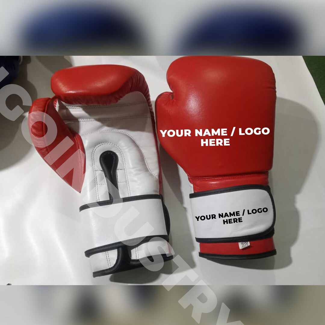 Customize Boxing Gloves Pair , Get Your Name or Logo on the Boxing ...
