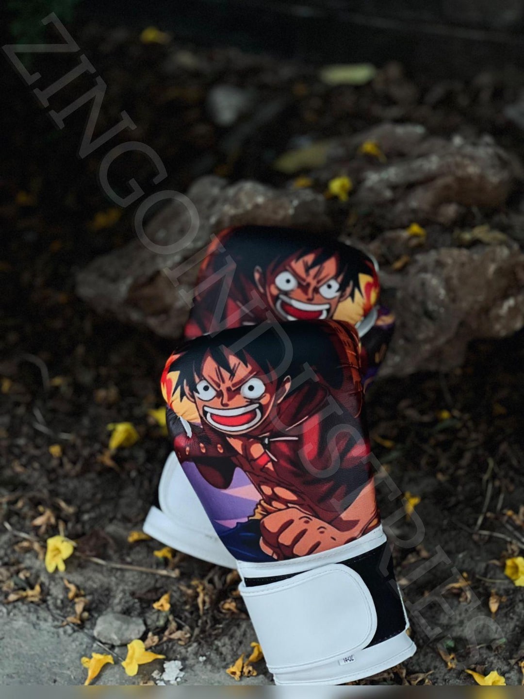 Anime Boxing Gloves,luffy Inspired Gear,one Piece Boxing Gloves,anime ...