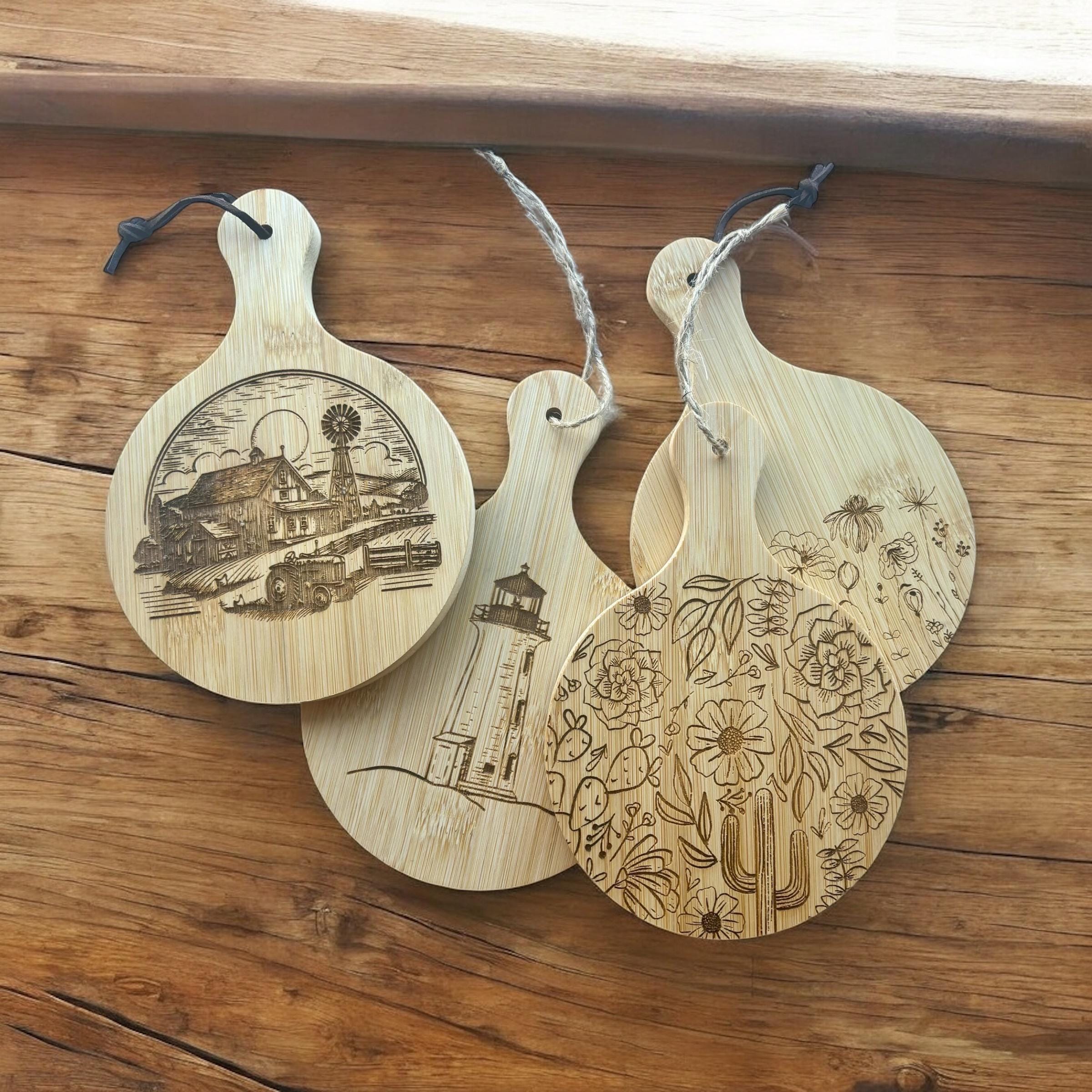 Mini Charcuterie Boards | Mini Cheese Boards | Laser Engraved Boards - Etsy