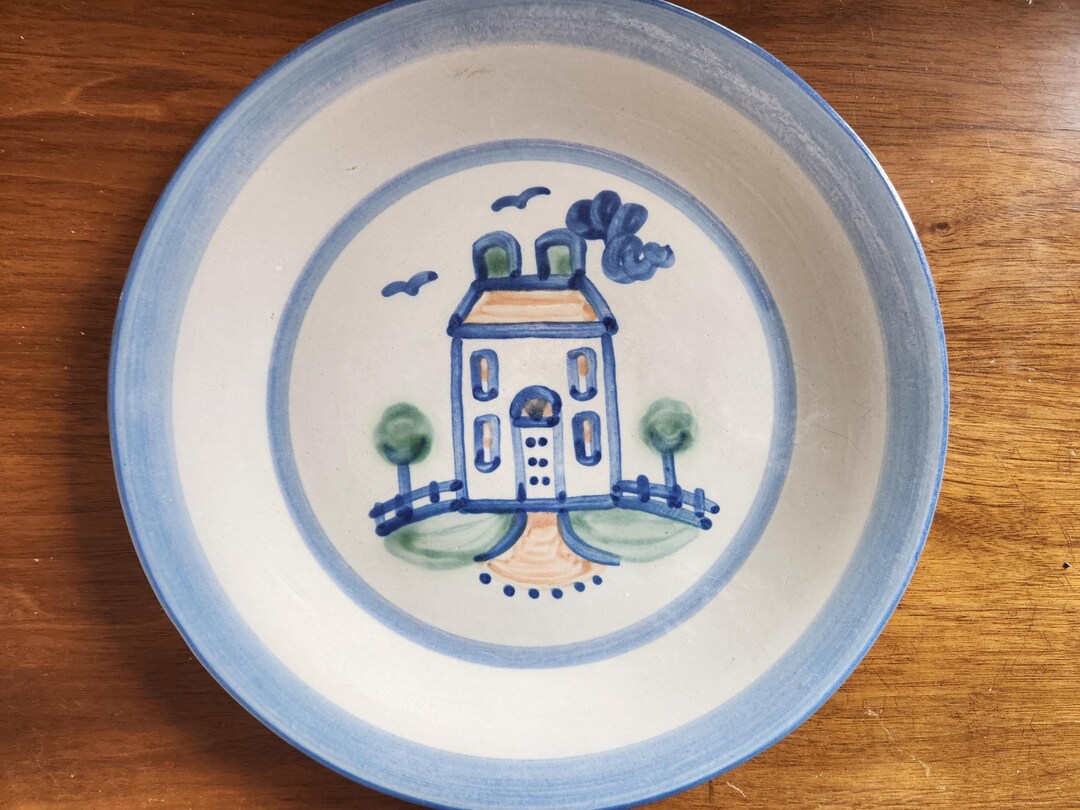Hadley Hand Painted Dinner Plates - Etsy